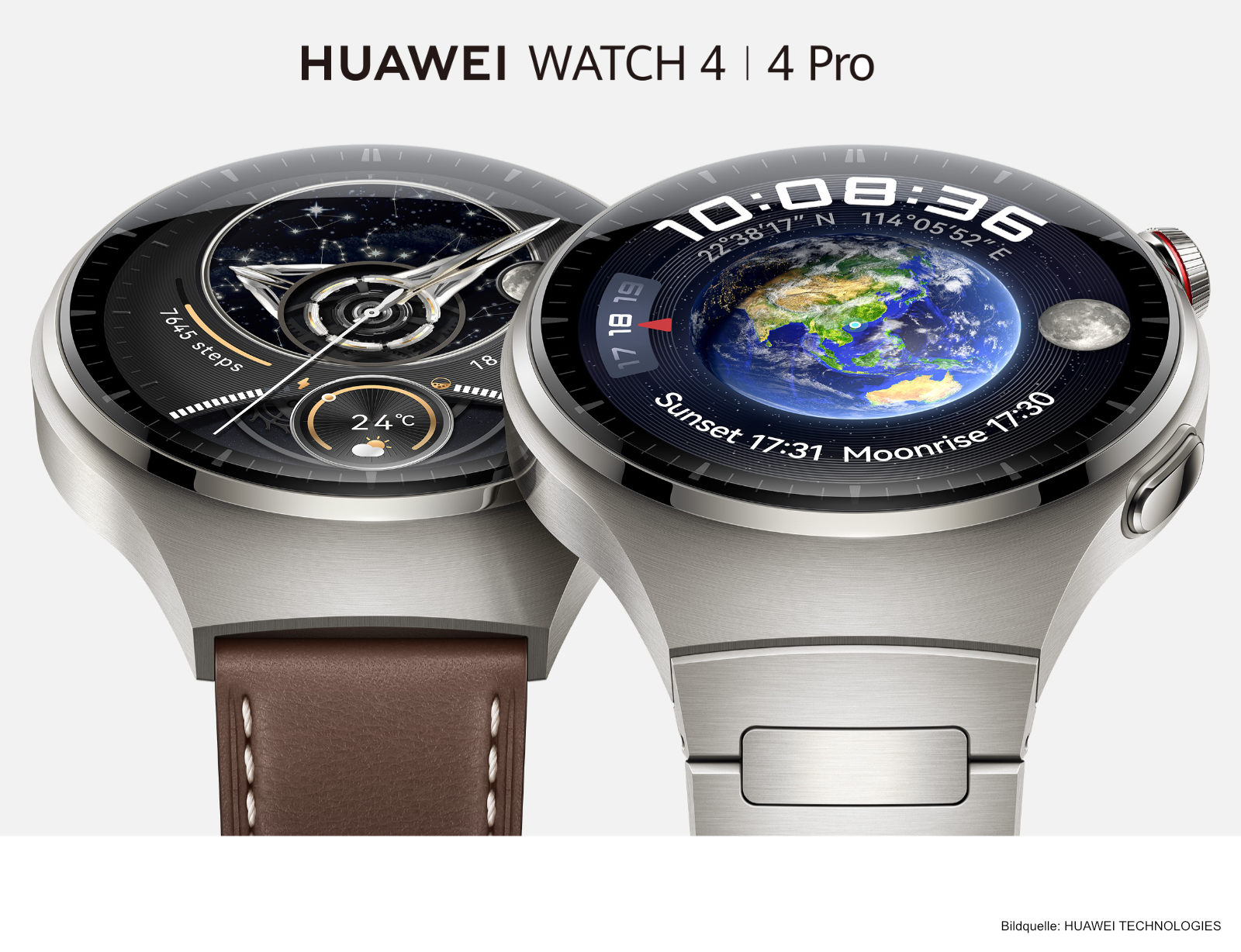 HUAWEI WATCH 4 und 4 PRO Smartwatch vorgestellt – Hardwarejournal.de